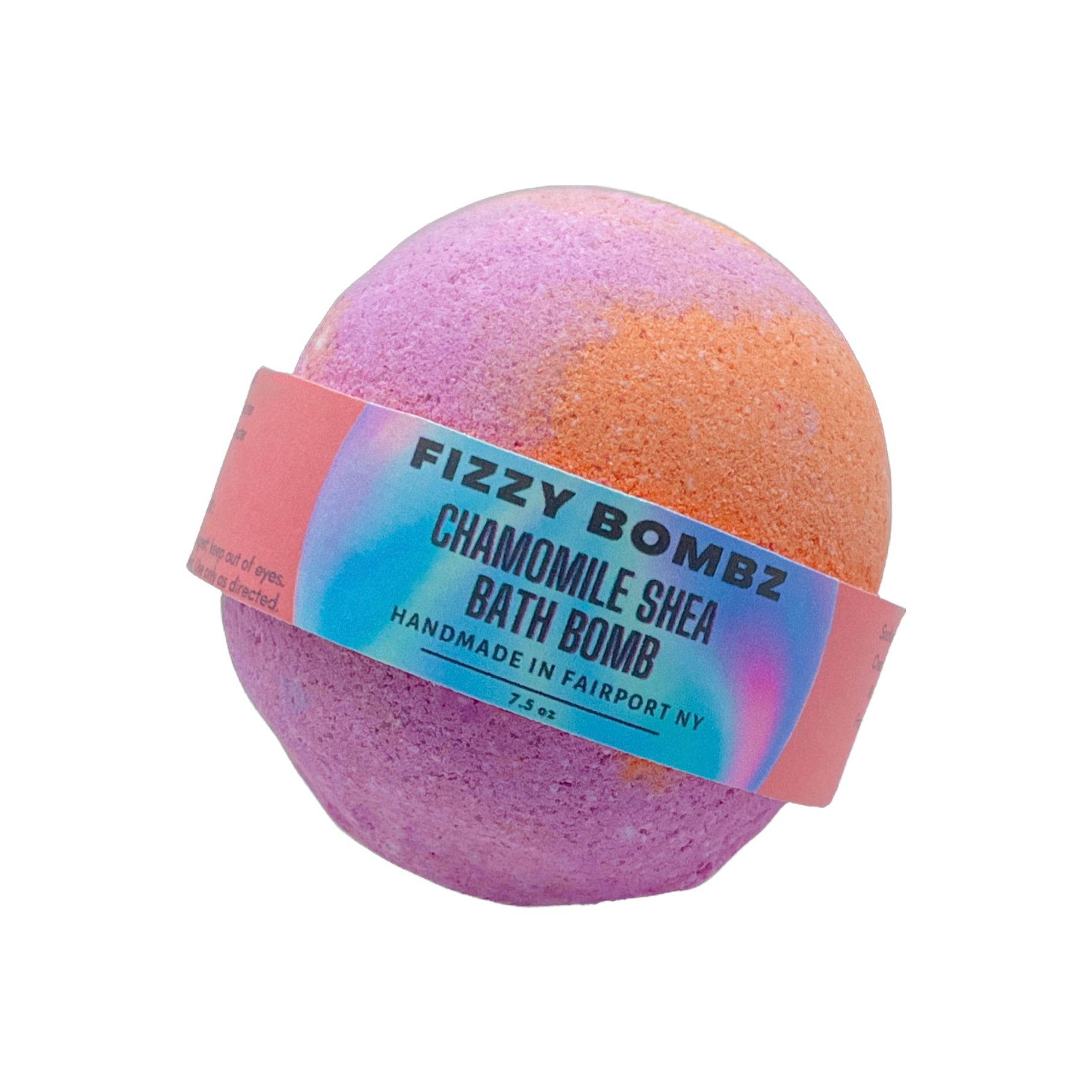 Handmade Jumbo Chamomile Shea Bath Bomb | Fizzy Bombz