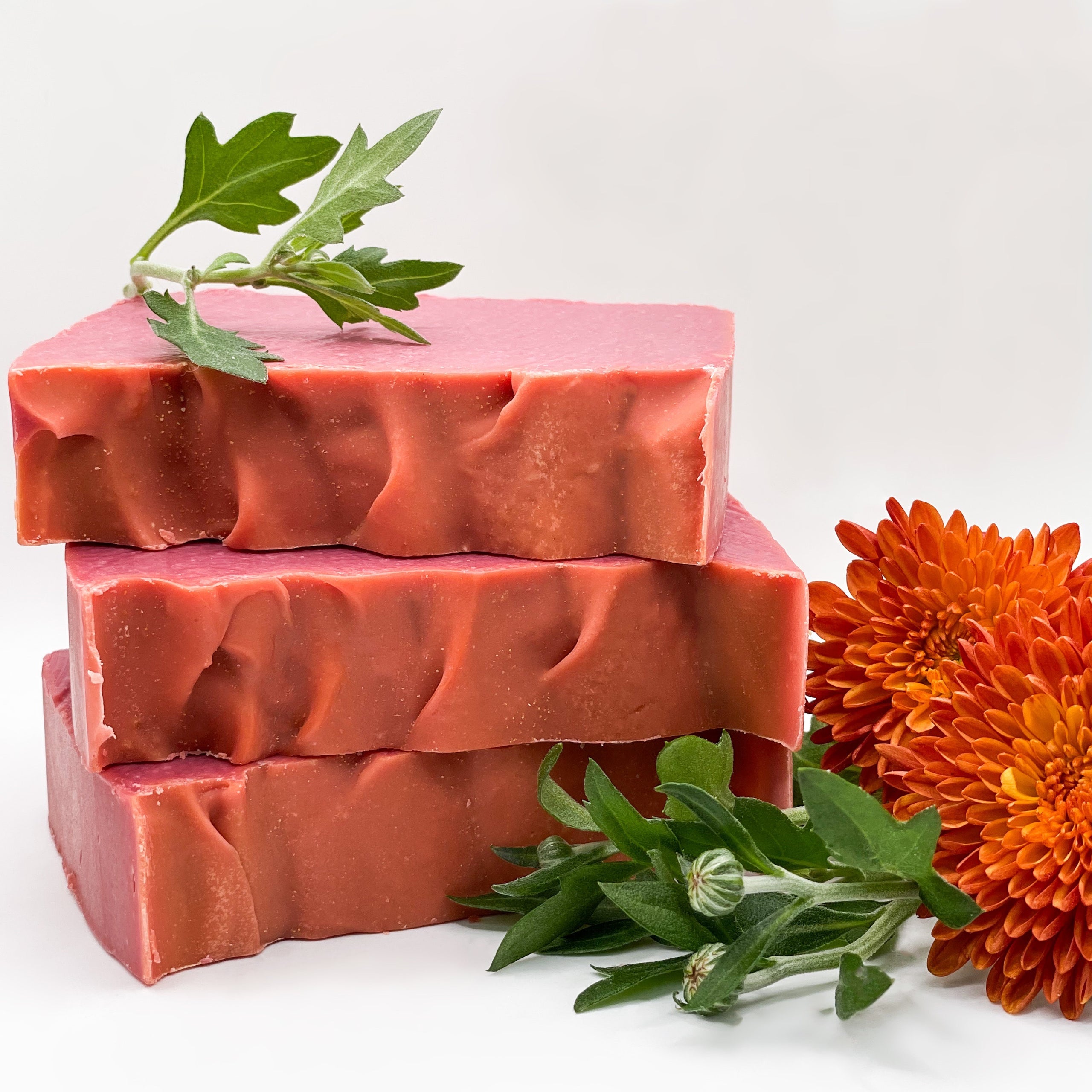 Handmade Cranberry Pomegranate Shea Butter Bar Soap | Fizzy Bombz